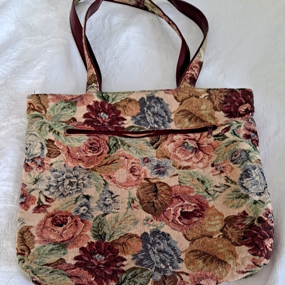 JAFRA | Bags | Vintage Jafra Tapestry Travel Bag | Poshmark